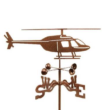 Helicopter Weathervane - Clean Air Gardening